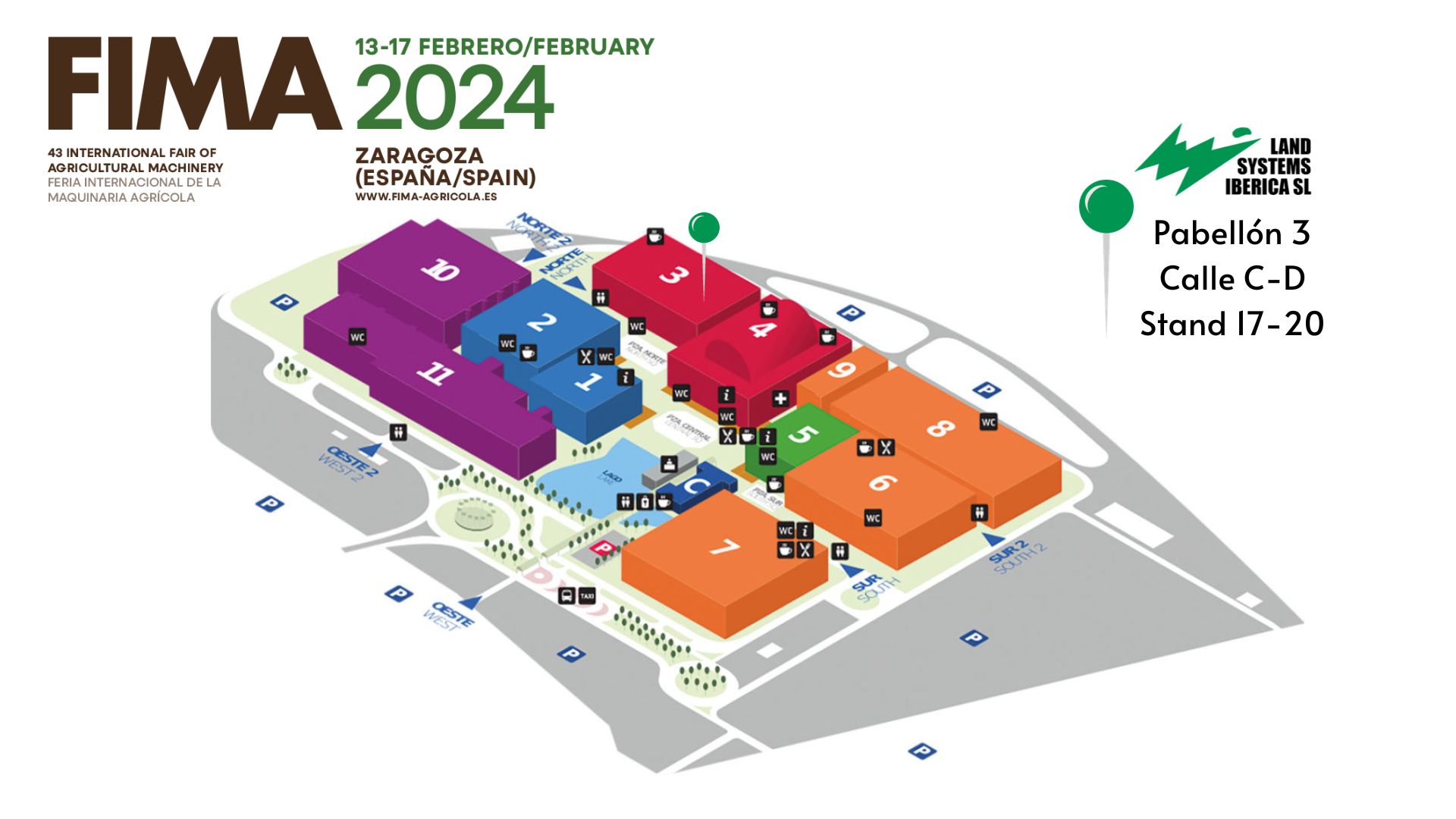 FIMA 2024, Stand de Land Systems Iberica - Landsystems